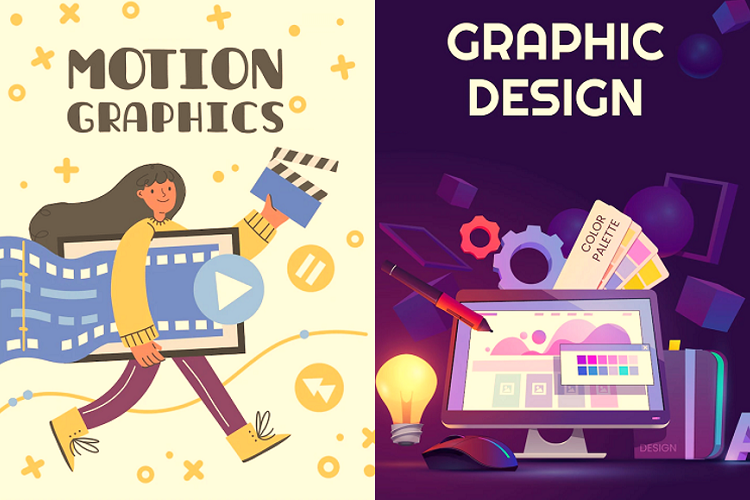 Motion Graphics vs. Graphic Design: Key Differences - UPLARN Motion Graphics vs. Graphic Design: Key Differences - UPLARN