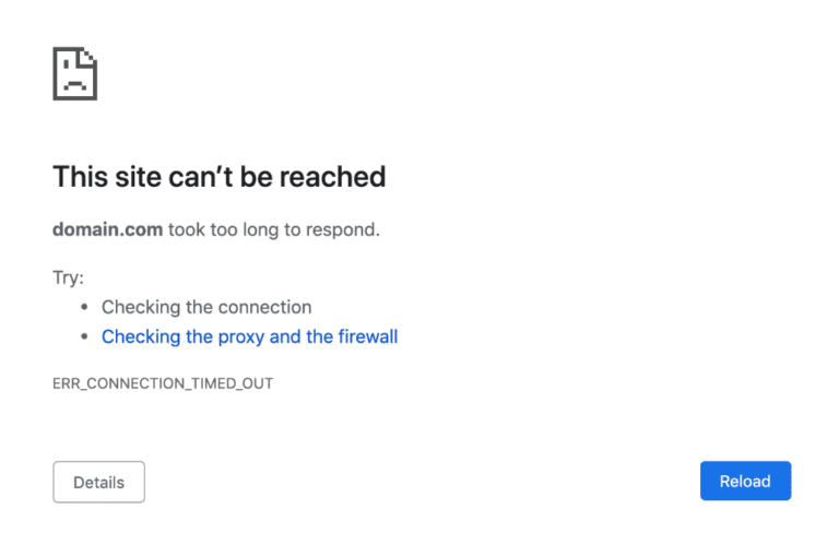 How to Fix the ERR_CONNECTION_TIMED_OUT Error - UPLARN