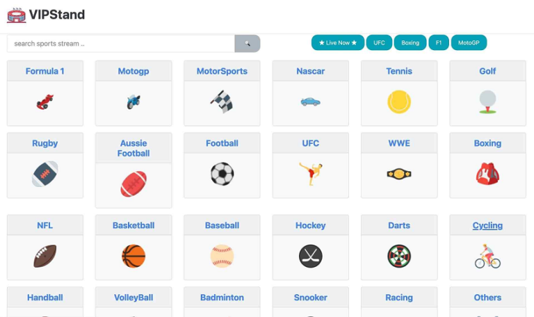 10 Best VIPStand Alternatives: Stream Live Sports Free - UPLARN