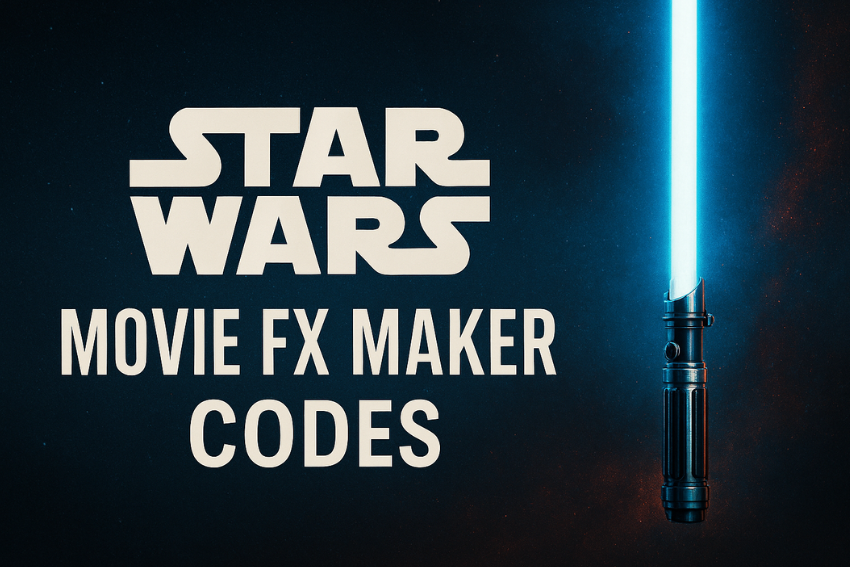 Star Wars Movie FX Maker Codes: The Complete Guide - UPLARN